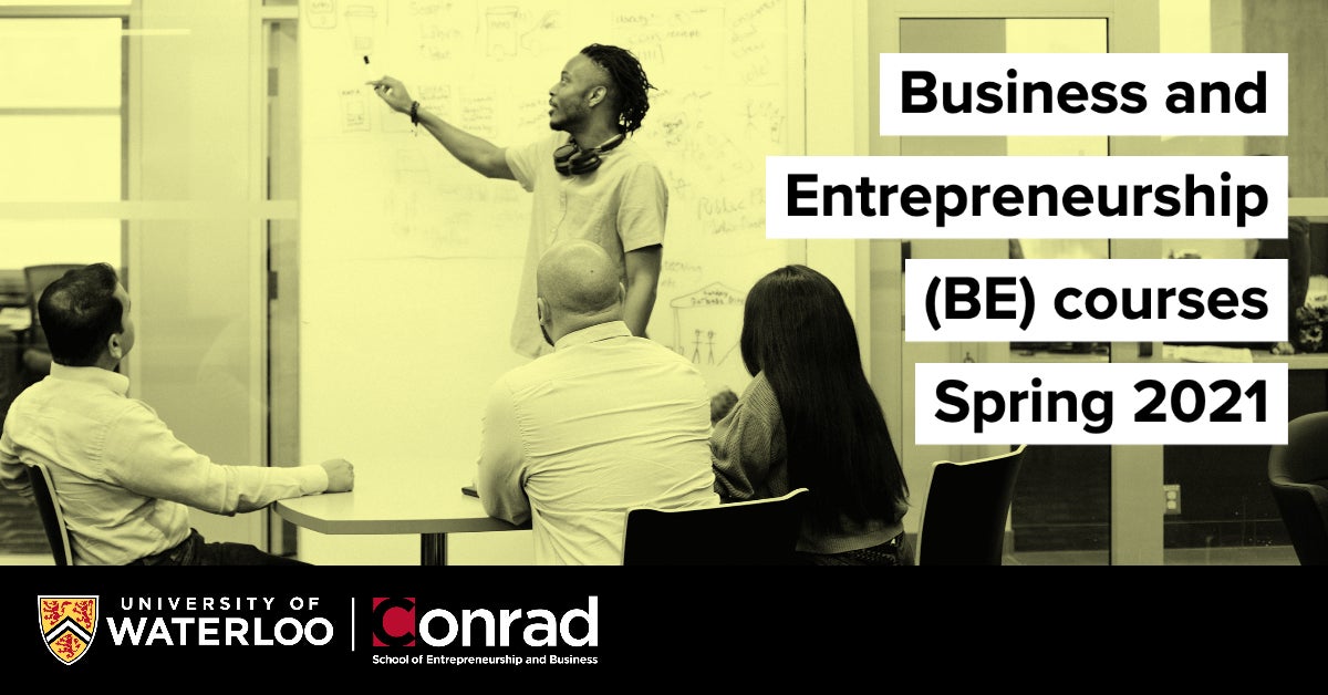 Business and Entrepreneurship Courses | Conrad School of ...