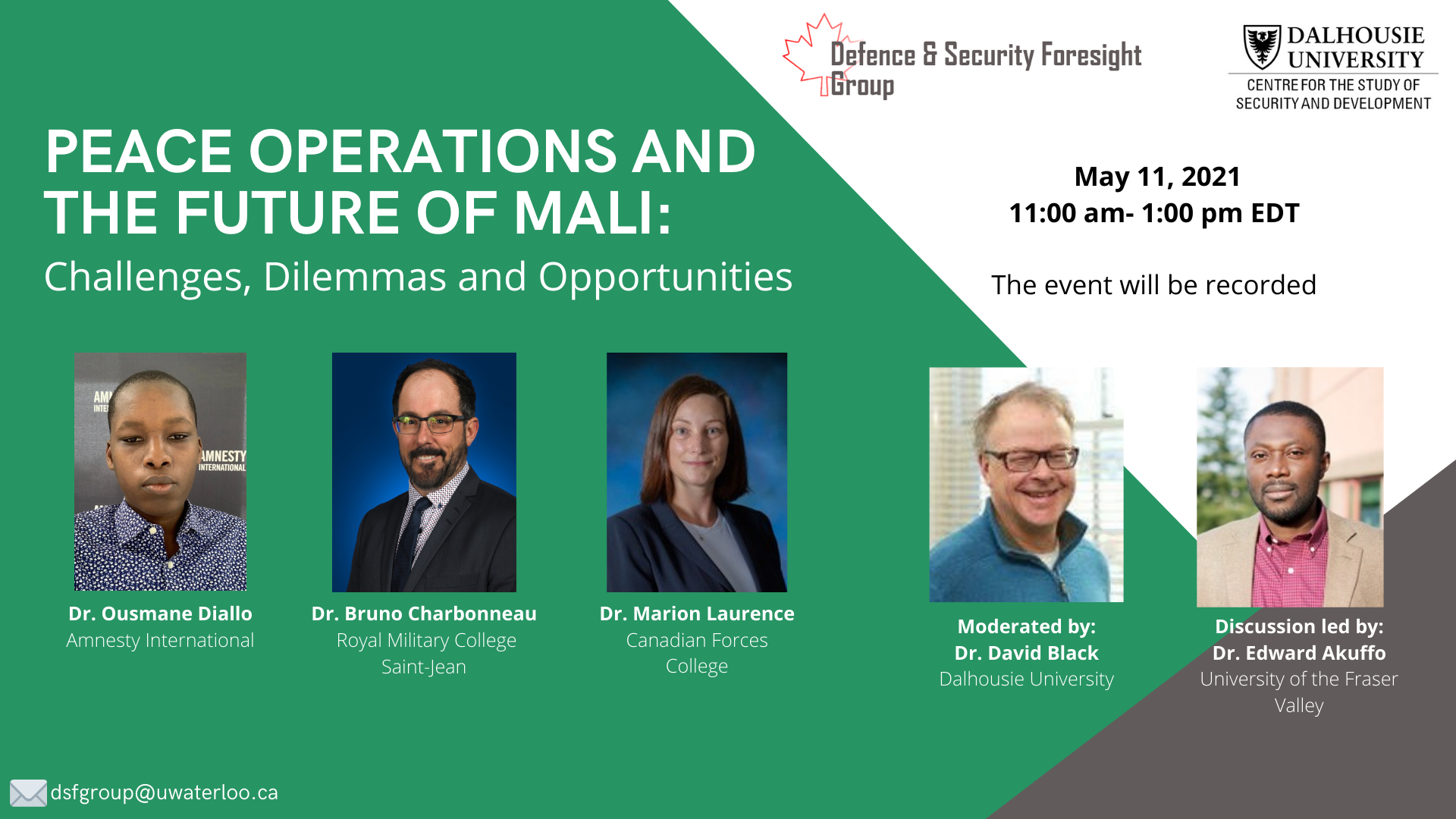 Peace operations and the future of Mali: Challenges, Dilemmas and ...