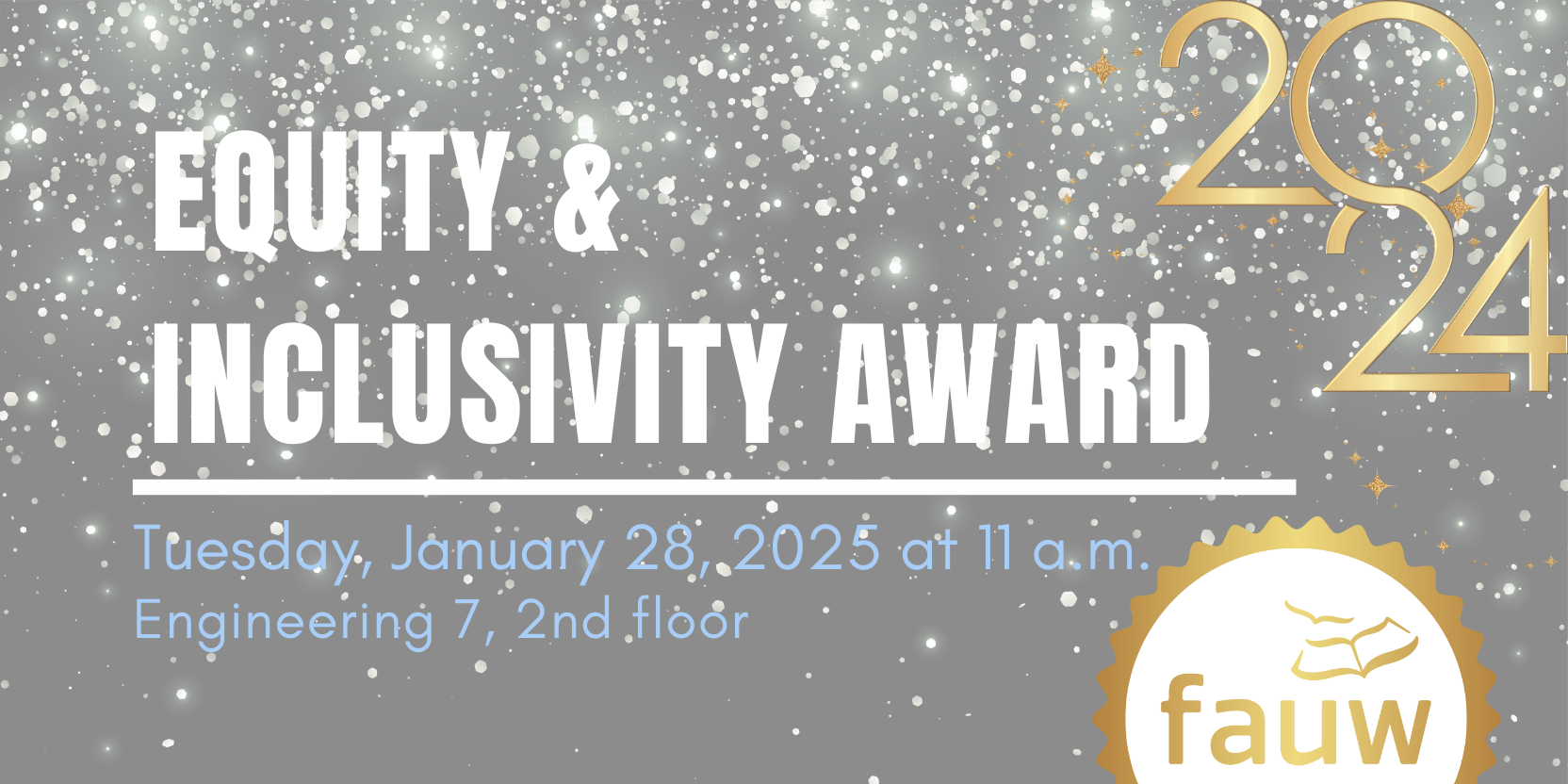 Equity and Inclusivity Award presentation | Faculty Association ...