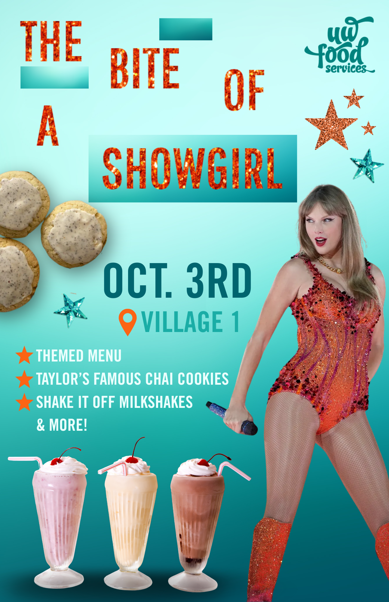 The Bite of a Showgirl @ V1 – Fri. Oct. 3 | UW Food Services ...