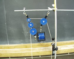 Pulley System | Physics and Astronomy | University of Waterloo