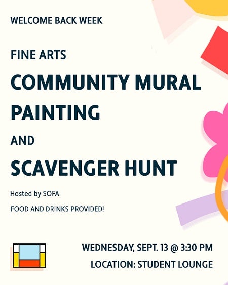 Fine Art Community Mural Painting and Scavenger Hunt | Society of Fine ...
