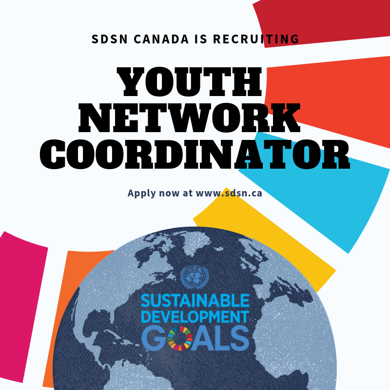 We are Recruiting a Youth Network Coordinator! | Sustainable Development Solutions Network (SDSN ...