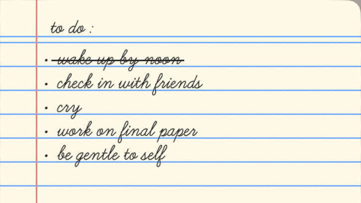 Writing Into the Void: Tips for Completing Final Papers During ...